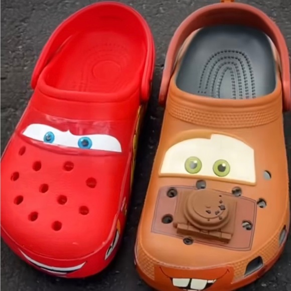 CROCS | Shoes | Crocs Disney Pixar Cars Lightning Mcqueen And Mater ...